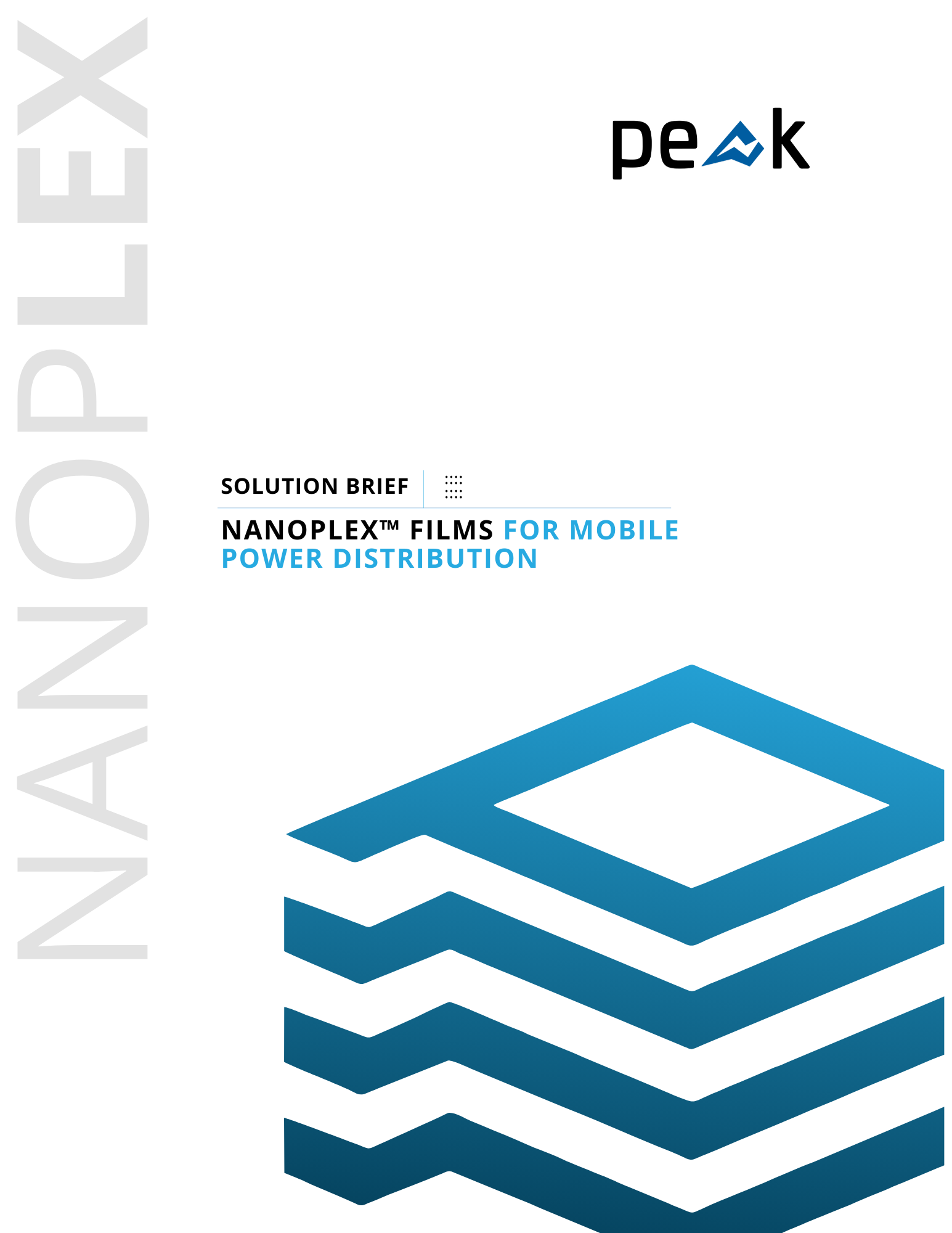 NanoPlex™ Films For Mobile Power Distribution | Peak